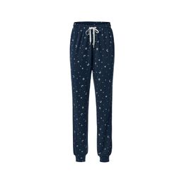 Tchibo - Pyjamahose - Damen - Gr. M - dunkelblau