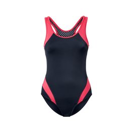 Tchibo - Sport-Badeanzug - Damen - Gr. 46 - dunkelblau