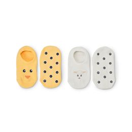Tchibo - 2 Paar Hausschuhslippersocken - Kinder - Gr. 39-42 - creme