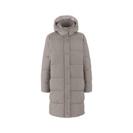 Tchibo - Steppmantel mit Kapuze - Damen - Gr. 38 - taupe