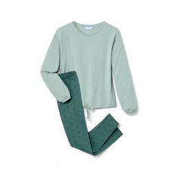 Tchibo - Leggings-Pyjama - Damen - Gr. XL - petrol