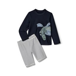 Tchibo - Kinder-Kombi mit UV-Schutzfaktor 80 - Herren - Gr. 86/92 - creme/print