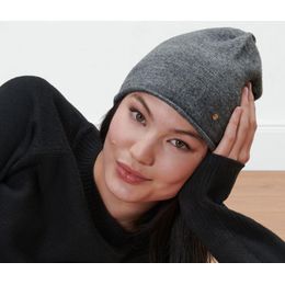 Tchibo - Feinstrick-Beanie - anthrazit