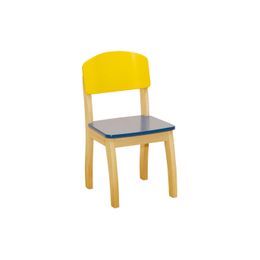 Roba Kinderstuhl - 32,5x32,5x61cm - blau - Holz / Holz