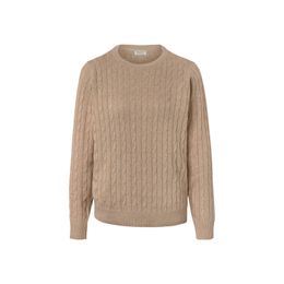 Tchibo - Zopfstrickpullover - Damen - Gr. M - creme
