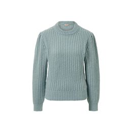 Tchibo - Grobstrick-Pullover mit Wolle - Damen - Gr. XXL - blau
