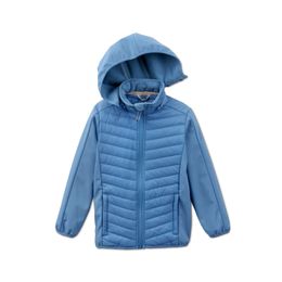 Tchibo - Hybrid-Softshelljacke aus recyceltem Material - Herren - Gr. 134/140 - hellblau