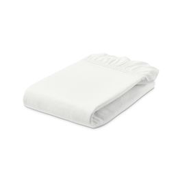 Tchibo - Premium-Jersey-Spannbettlaken - wei&szlig;