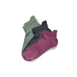 Tchibo - 3 Paar Sportsocken - Damen - Gr. 39-42 - rosa