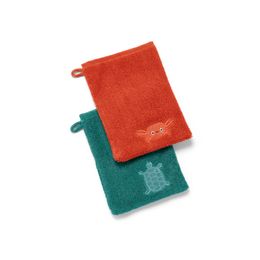 Tchibo - 2 Waschlappen - orange