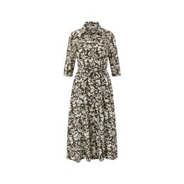 Tchibo - Bedrucktes Hemdblusenkleid - Damen - Gr. 42 - creme/print