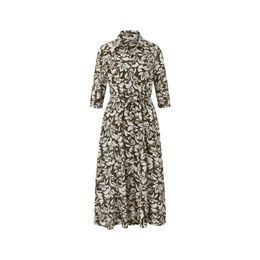 Tchibo - Bedrucktes Hemdblusenkleid - Damen - Gr. 42 - creme/print