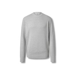 Tchibo - Pullover mit Rundhalsausschnitt - Herren - Gr. S - hellgrau