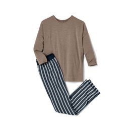 Tchibo - Pyjama - Damen - Gr. S - dunkelblau