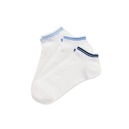 Tchibo - 3 Paar Sneakersocken - Herren - Gr. 44-46 - wei&szlig;