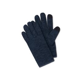 Tchibo - Strickfleece-Handschuhe - Unisex - Gr. 7,5 - blau