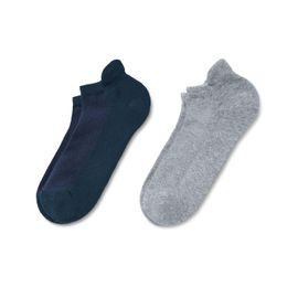 Tchibo - 2 Paar Unisex Funktions-Sneakersocken - Unisex - Gr. 43-46 - dunkelblau