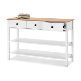 Tchibo - Anrichte mit Schubladen - 121x42x78cm - schwarz - Holz / Metall
