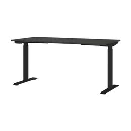 Tchibo - Elektrisch höhenverstellbarer Schreibtisch »Kopenhagen« - 160x80x120cm - grau - Holz