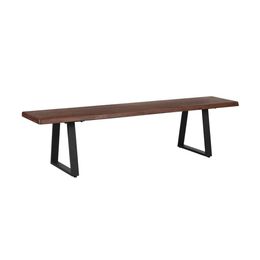 Eglo Bank akazie dunkel - 200x40x46cm - dunkelbraun - Akazienholz / Metall