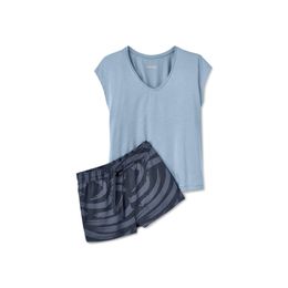 Tchibo - Shorty-Pyjama - Damen - Gr. L - dunkelblau
