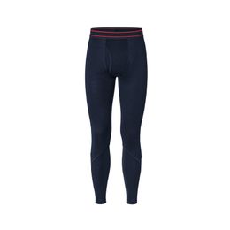 Tchibo - Lange Unterhose mit RWS-zertifizierter Wolle - Herren - Gr. L - dunkelblau