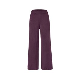 Tchibo - Lounge-Hose aus Strick - Damen - Gr. S - dunkellila