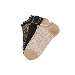 Tchibo - 3 Paar Sneakersocken - Damen - Gr. 35-38 - schwarz