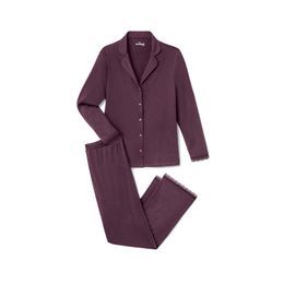 Tchibo - Pyjama - Damen - Gr. L - dunkellila
