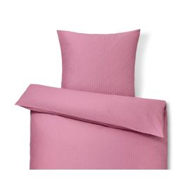 Tchibo - Seersucker-Bettw&auml;sche - pink