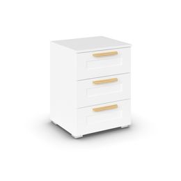 Rauch Nachttisch »Aditio Country« mit 3 Schubladen - 47x42x62cm - braun - Holz