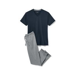 Tchibo - Pyjama - Herren - Gr. S - dunkelblau