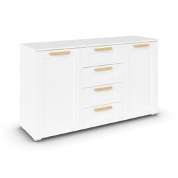 Rauch Kommode »Aditio« - 140x42x81cm - braun - Holz / Holz