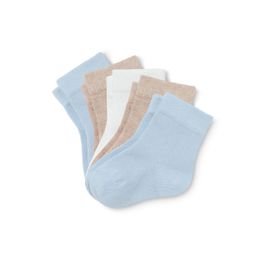 Tchibo - 5 Paar Babysocken aus Bio-Baumwolle - Baby - Gr. 19-22 - wei&szlig;