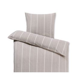 Tchibo - Premium-Edelflanell-Bettw&auml;sche - beige