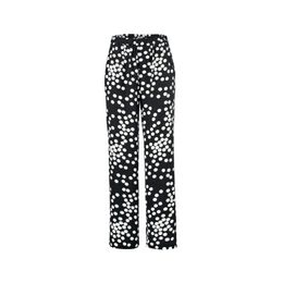 Tchibo - Gepunktete Webhose - Damen - Gr. 44 - schwarz/gepunktet