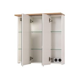 Tchibo - Spiegelschrank &raquo;Jelda&laquo; - 70,5x16x72,5cm - braun -