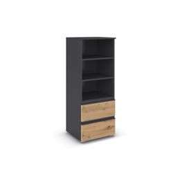 Rauch Kommode »Joel« - 47x42x119cm - grau - Holz