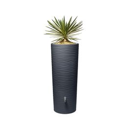 Garantia 2-in-1-Regentonne-Komplett-Set - grau