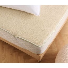 Irisette&reg; greenline Schurwoll-Matratzenauflage - beige
