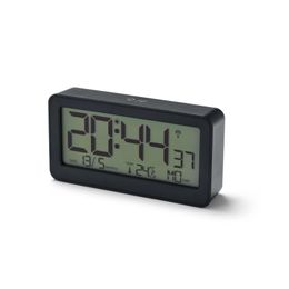 Tchibo - Digitaler LCD-Funkwecker - schwarz