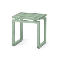 Tchibo - Hocker aus Massivholz - 40x34x42,5cm - grün - Eschen-Massivholz