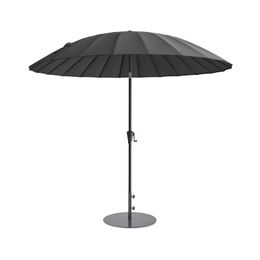 Leco Shanghai Sonnenschirm* - 155x14x14cm - anthrazit - Aluminium / Fiberglas / Polyester