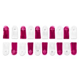 Tchibo - 20 Stoffklammern - pink