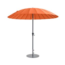 Leco Shanghai Sonnenschirm* - 155x14x14cm - anthrazit - Aluminium / Fiberglas / Polyester