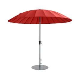 Leco Shanghai Sonnenschirm* - 155x14x14cm - anthrazit - Aluminium / Fiberglas / Polyester