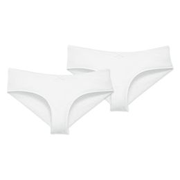 Tchibo - 2 Brazilslips - Damen - Gr. L - weiß