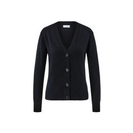 Tchibo - Feinstrick-Cardigan mit Cashmere - Damen - Gr. XL - schwarz