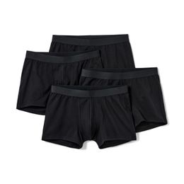 Tchibo - 4 Slipboxer - Herren - Gr. M/5 - schwarz