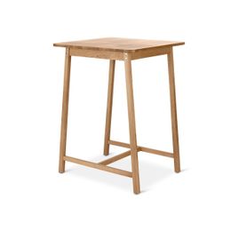 Tchibo - Bartisch - 75x75x102,5cm - braun - Eichenholz / Filz